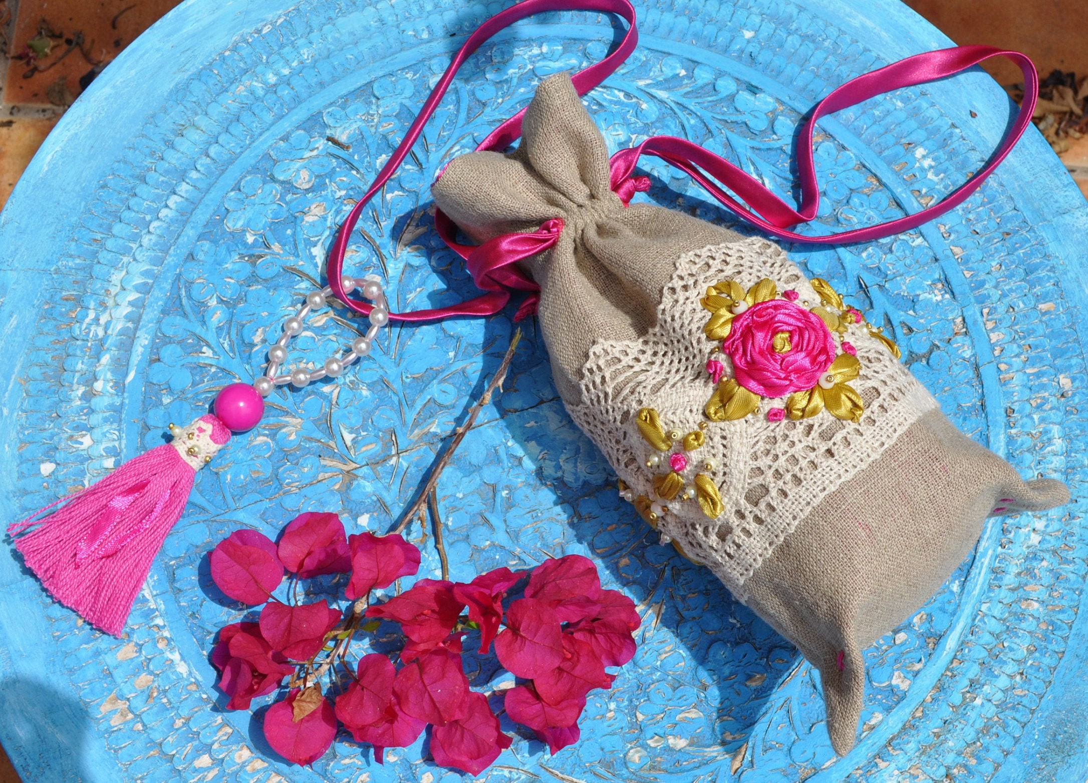 Linen sack bag linen rustic bag embroidery linen bag linen | Etsy