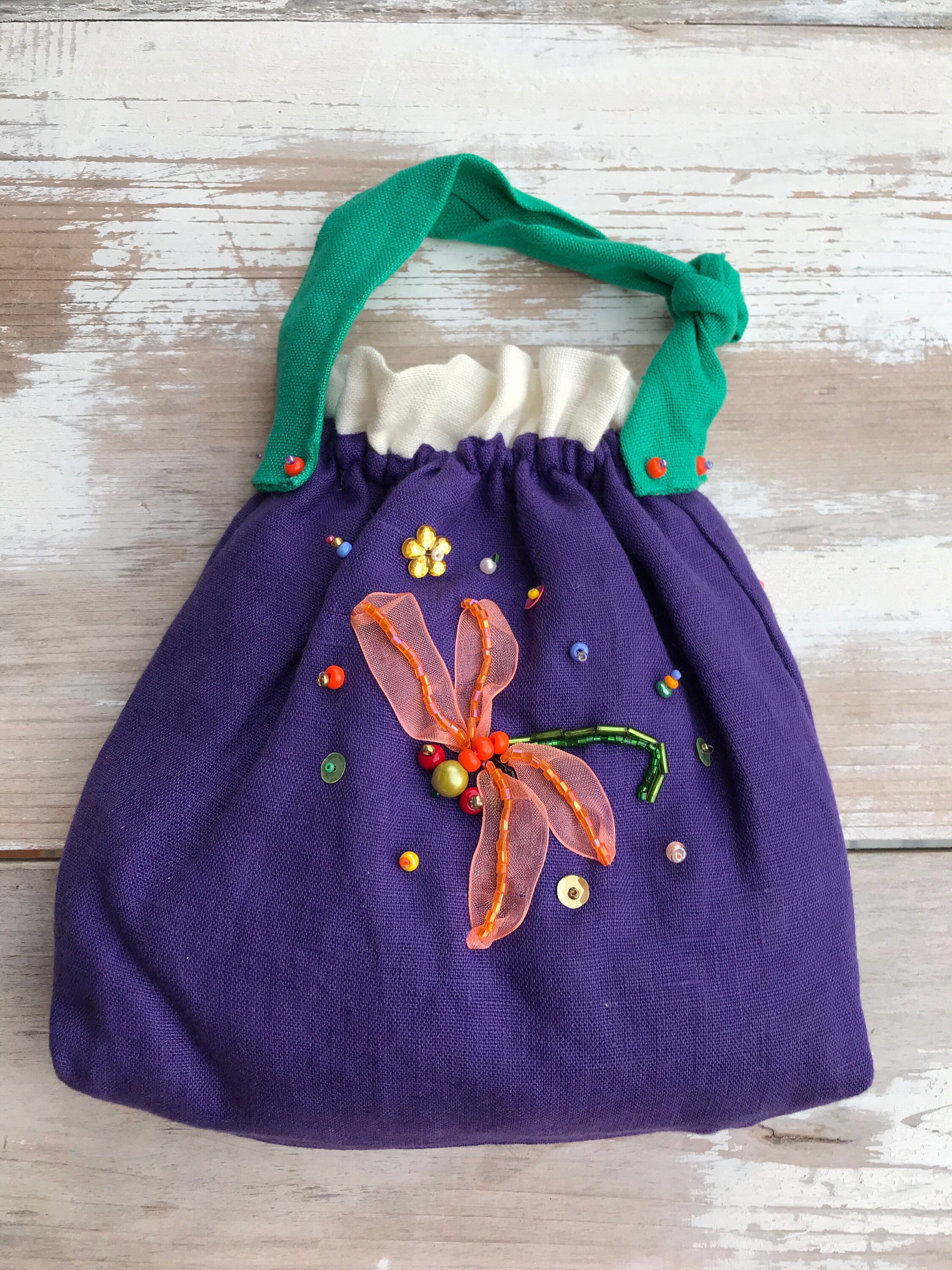 Linen sack bag linen rustic bag embroidery linen bag linen | Etsy