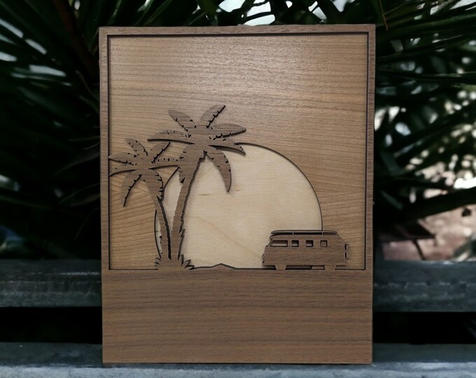 Bus Sign | Bus Gift | Hippie Bus | Custom Bus Sign | Personalized Bus ...