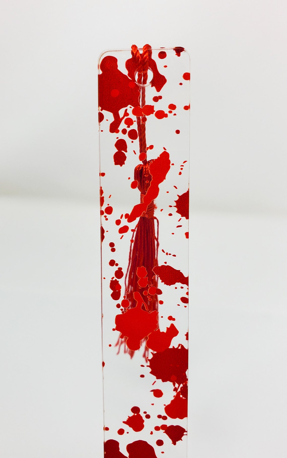Blood Splatter Bookmark Crime Scene True Crime Crime - Etsy