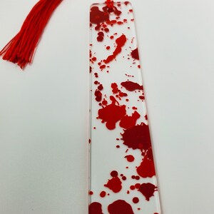 Blood Splatter Bookmark Crime Scene True Crime Crime Podcast Vampire ...
