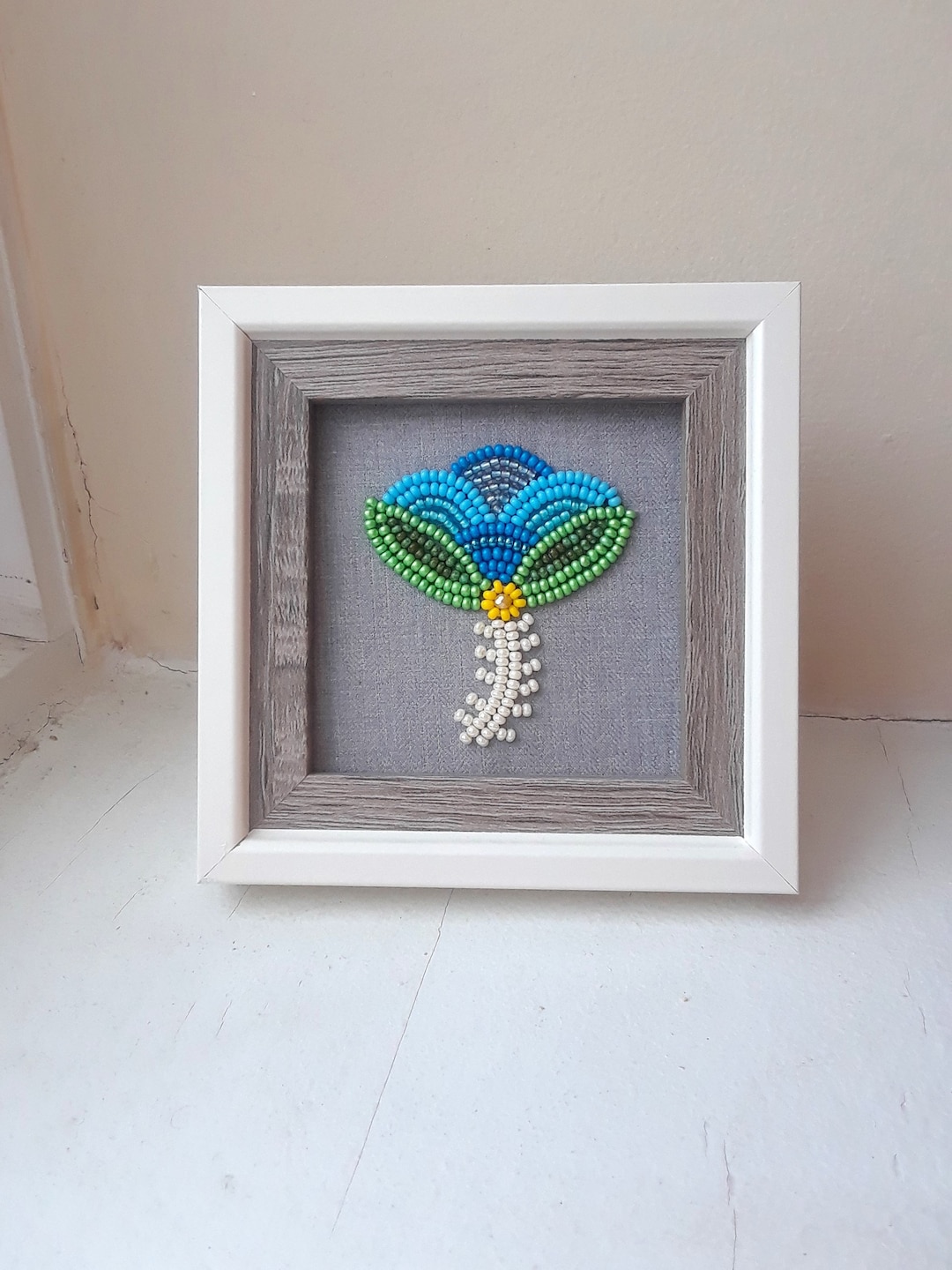 Beaded Metis Flower at Darcy Ryan blog