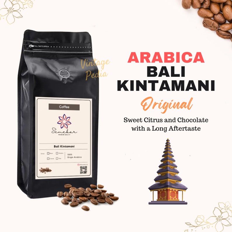 Authentic Pure Arabica Bali Kintamani Coffee the Best Coffee Kopi ...