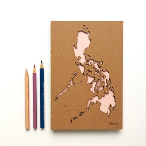 Philippines Gifts, Philippines Travel Journal, Customized Journal ...