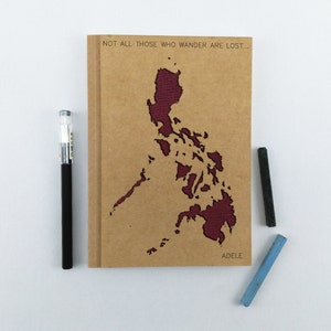 Philippines Gifts, Philippines Travel Journal, Customized Journal ...