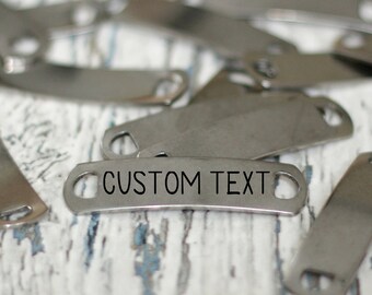 Shoe Tags Engraved Boot Laces. Shoe Lace Charms Personalized. - Etsy