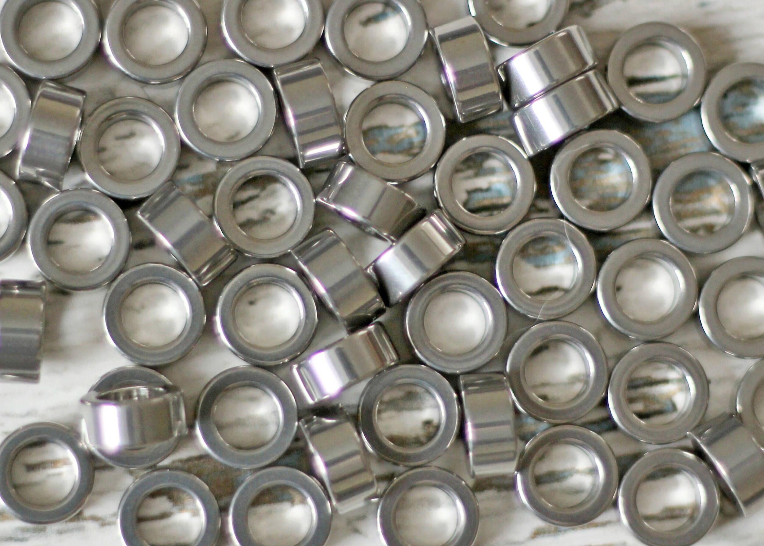 Column Personalized Spacers Engraved Beads Stainless Steel - Etsy