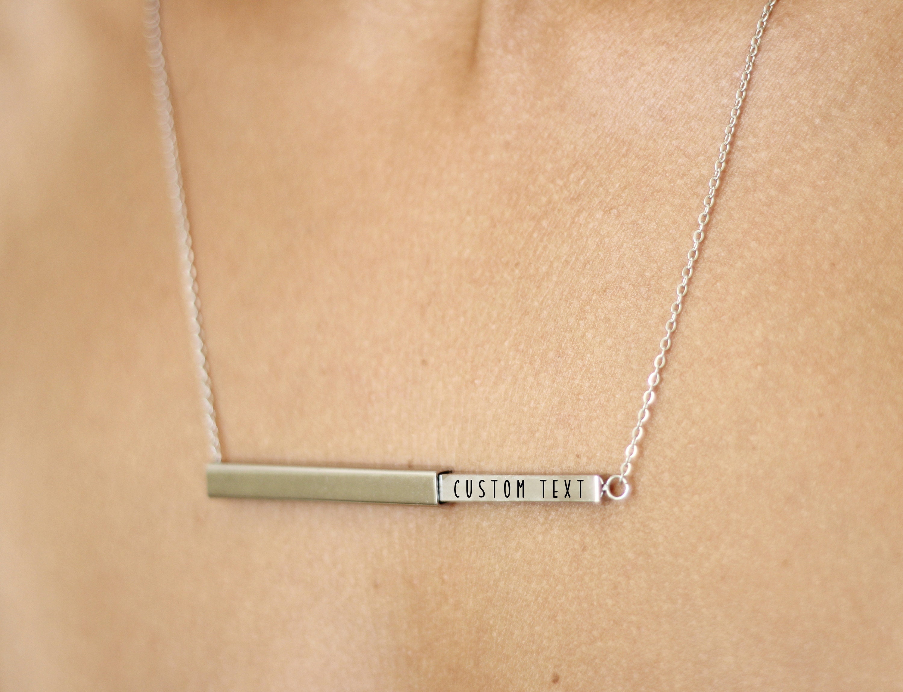 Custom Secret Necklace. Personalized Wife Gift. Name | Etsy