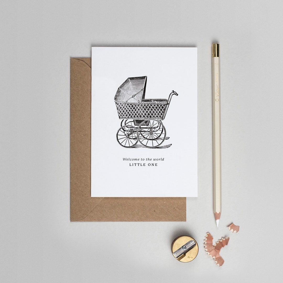 New Baby Card, New Baby Girl Card, New Baby Boy Card, Welcome to the ...