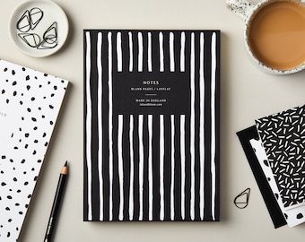 Luxury Notebook, Plain Page Notebook, Modern Notebook, Layflat Notebook ...