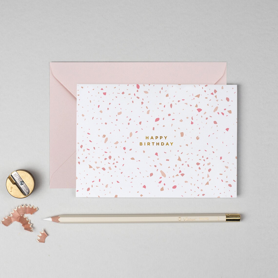 Birthday Card Pack Happy Birthday Card Gold Foil Birthday - Etsy