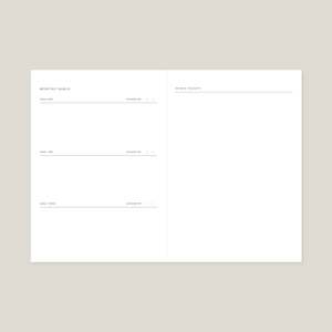 Weekly Planner, Undated Weekly Planner, Undated Diary, Luxury Weekly ...