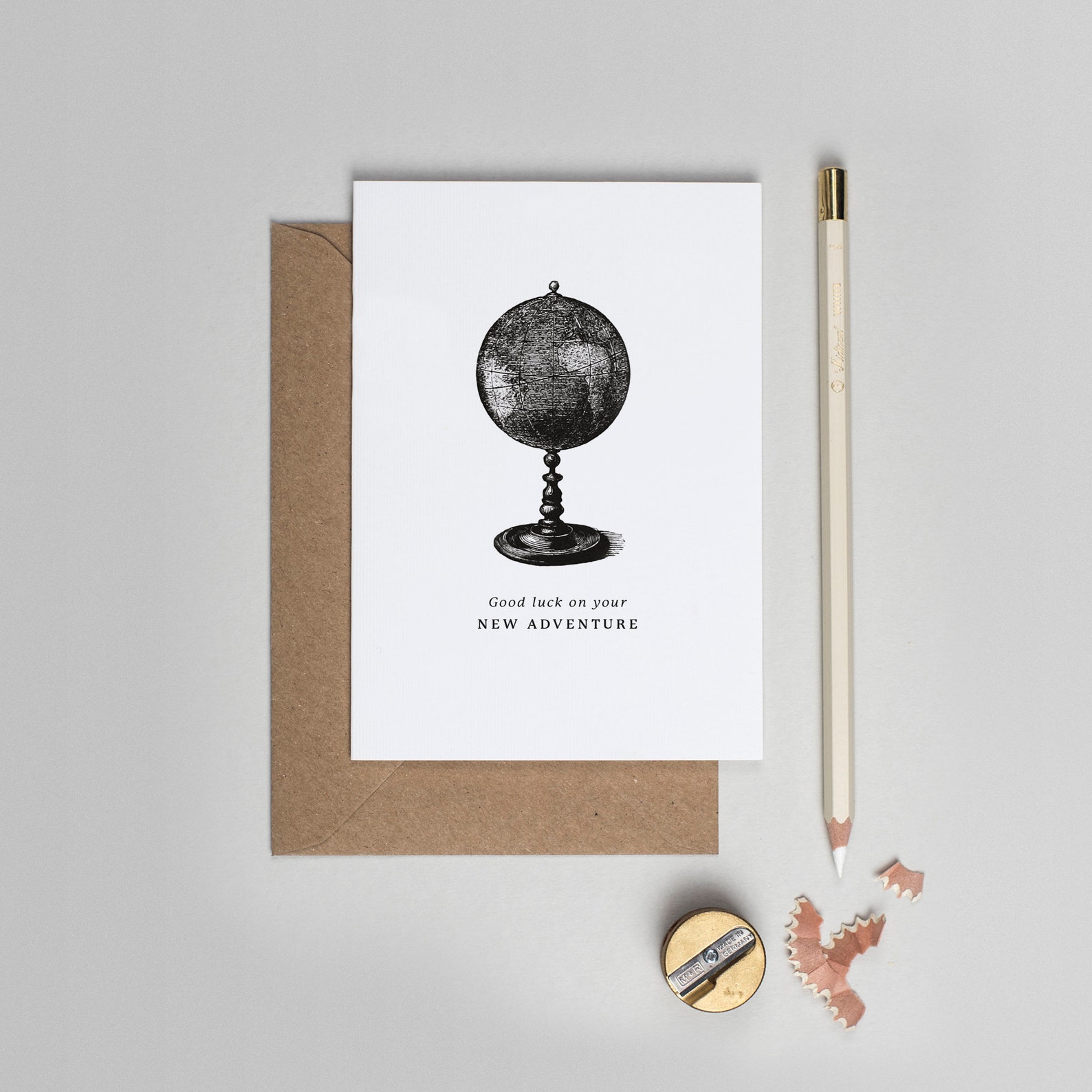 New Adventure Card, Good Luck on Your Adventure Card, Travel Lover Card ...