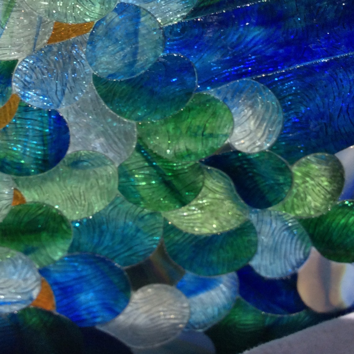Stained Glass Ocean Wave Mosaic - Etsy