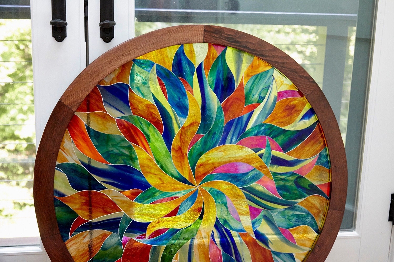 Glass on Glass Mosaic - Etsy