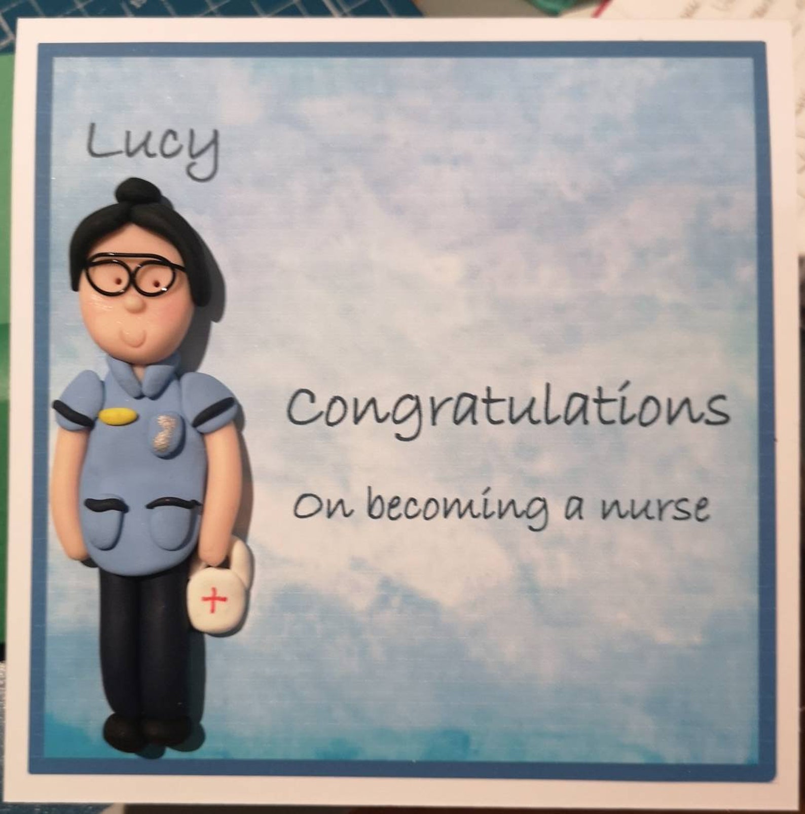 New Job/ Good Luck/ Congratulations Card for Nurse /midwife by Hot ...