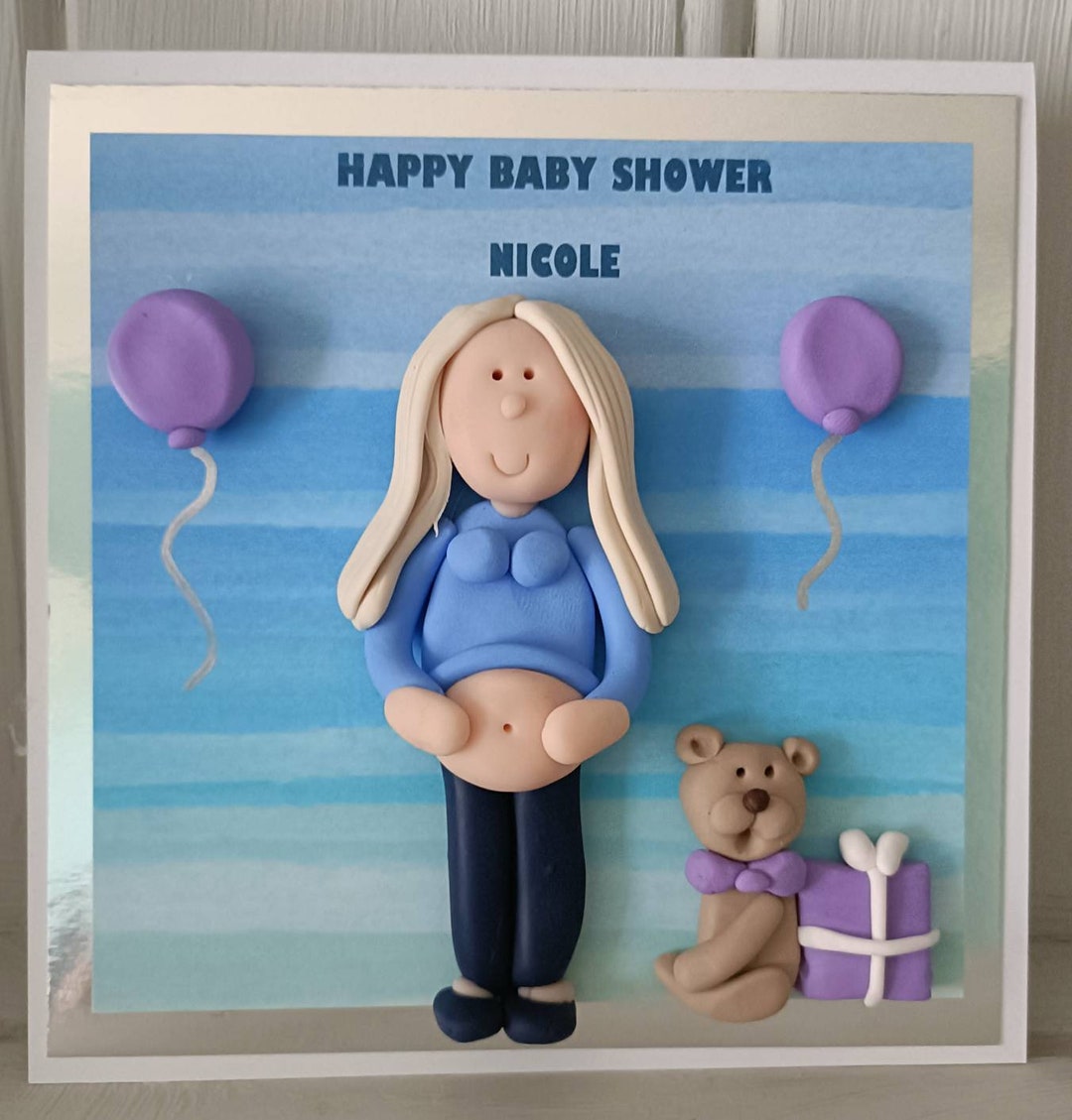 Personalised Baby Shower / Congratulations Card - Etsy