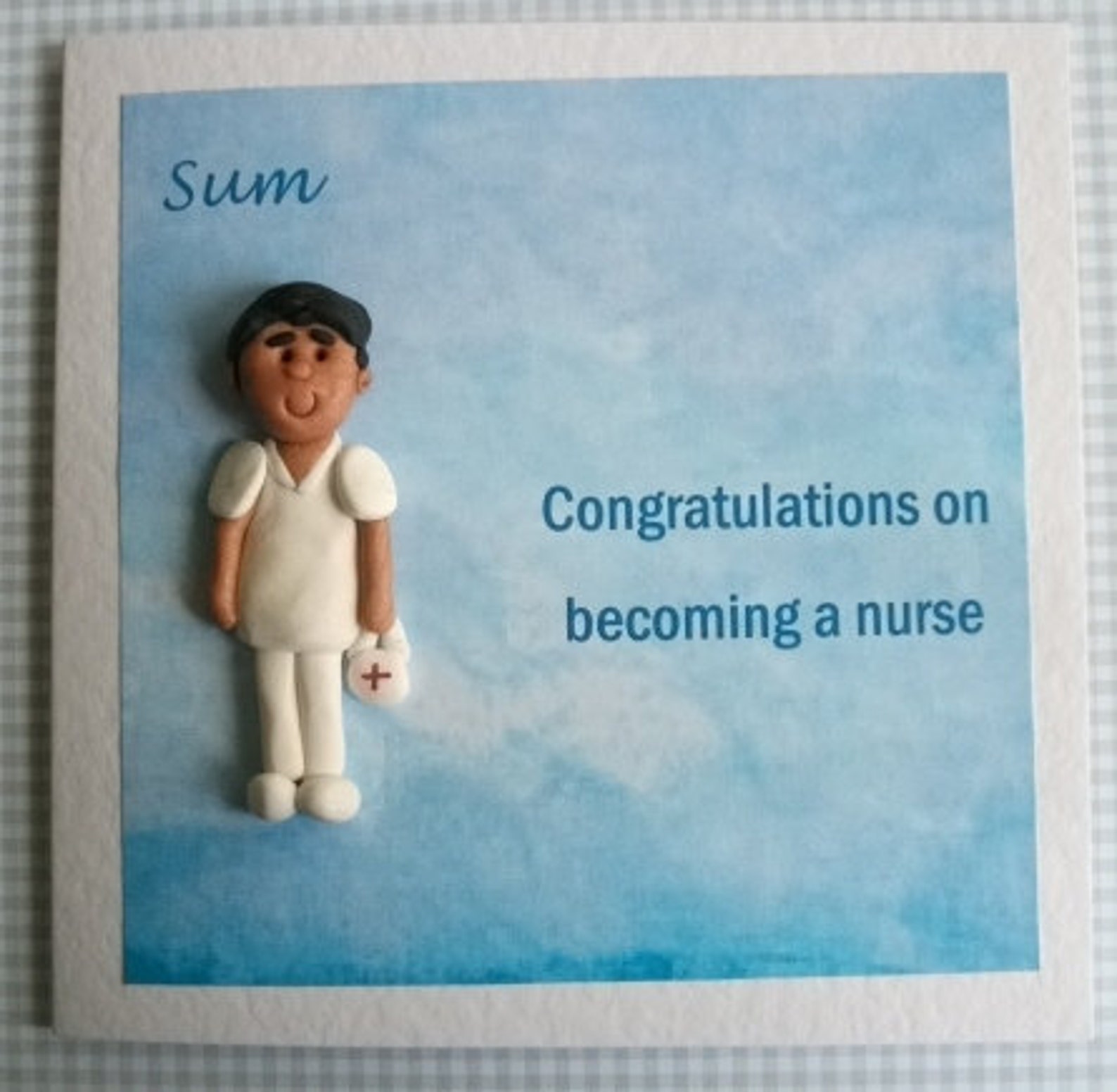 New Job/ Good Luck/ Congratulations Card for Nurse /midwife by Hot ...