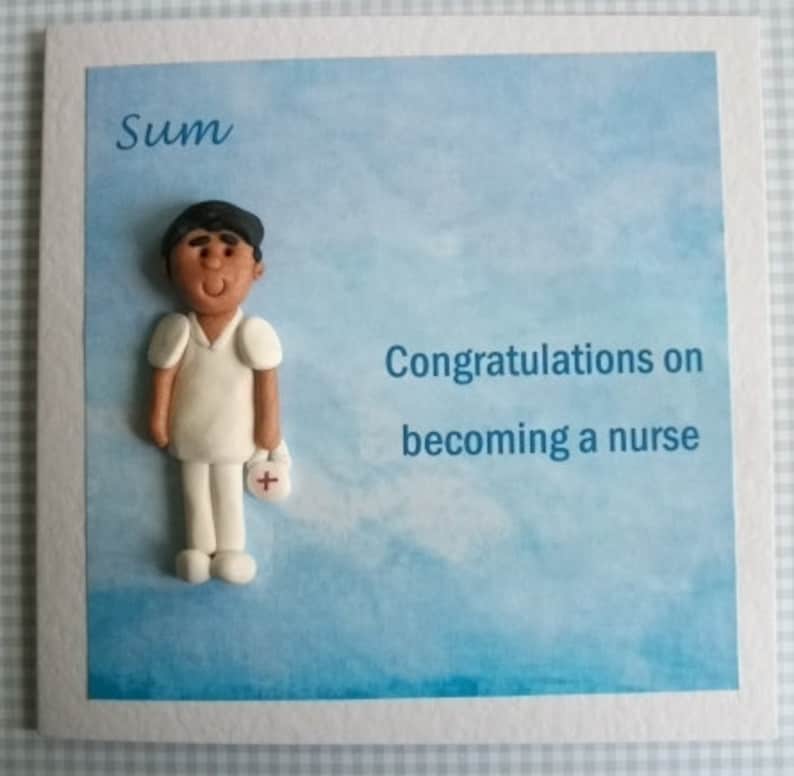 New Job/ Good Luck/ Congratulations Card for Nurse /midwife by - Etsy UK