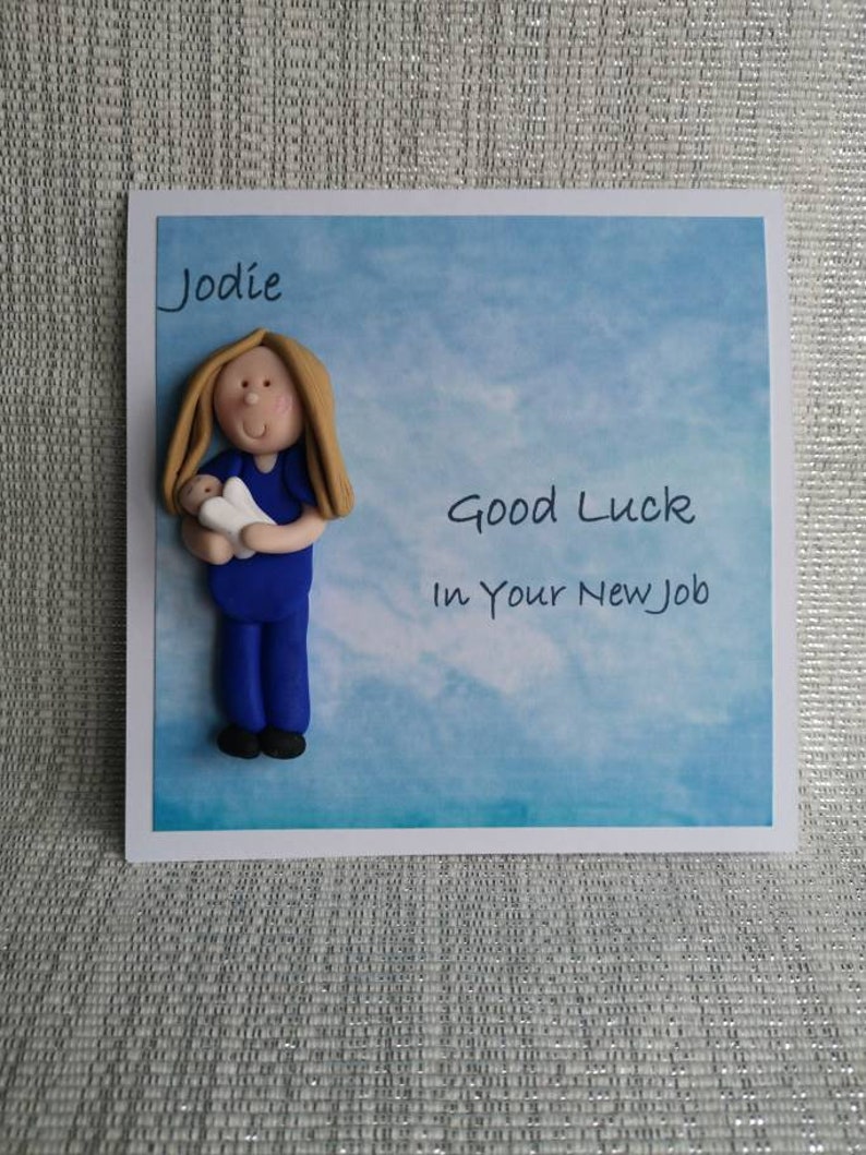 New Job/ Good Luck/ Congratulations Card for Nurse /midwife by Hot ...