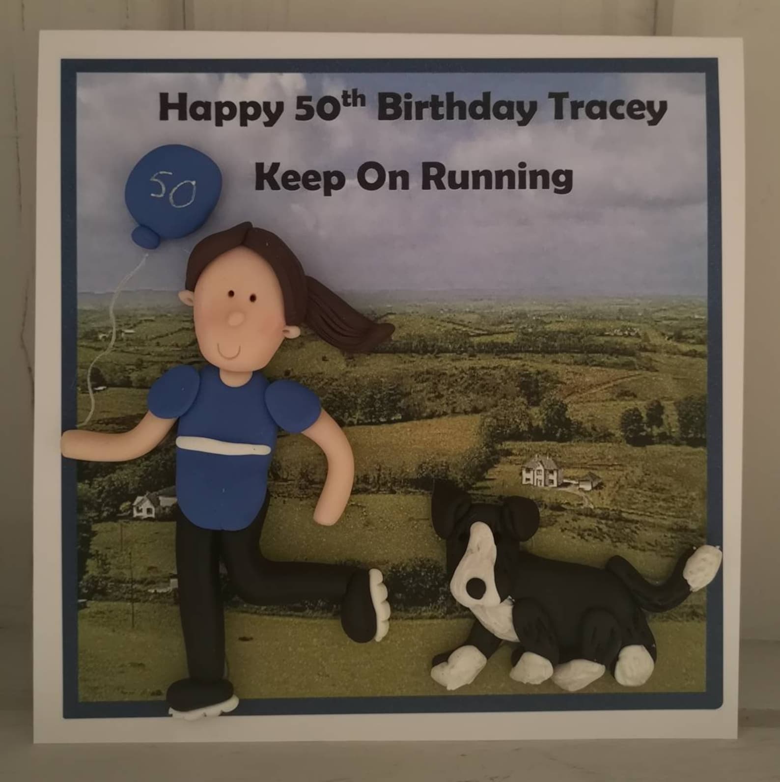 Personalised Runner/ Jogger/ Walker/ Rambler Birthday Card Any - Etsy UK
