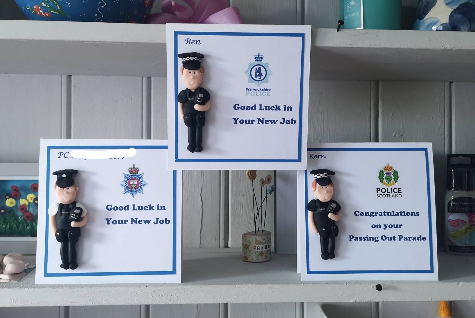 Police Officer Retirement /good Luck/ New Job/ Birthday Card - Etsy