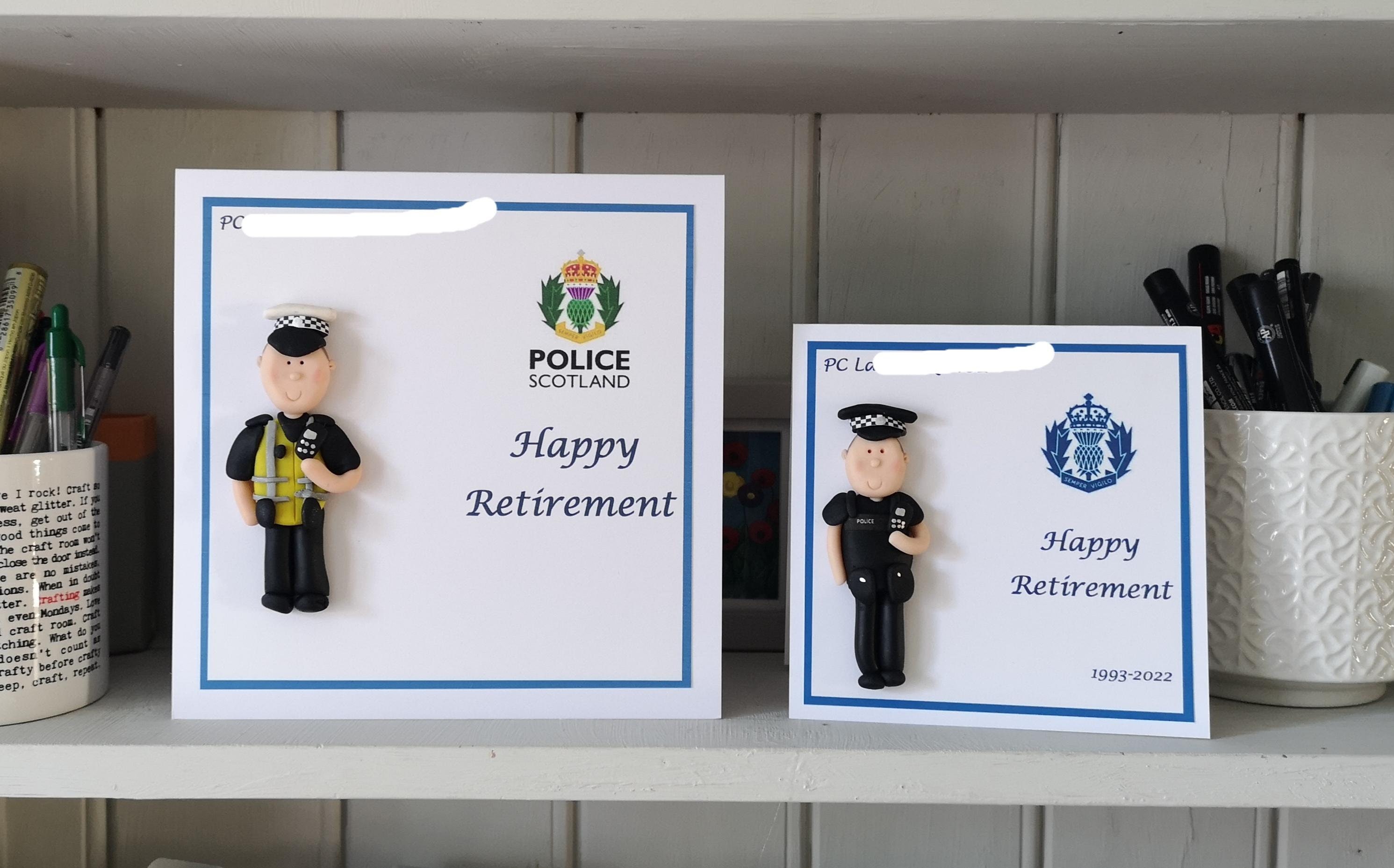 Police Officer Retirement /good Luck/ New Job/ Birthday Card - Etsy UK