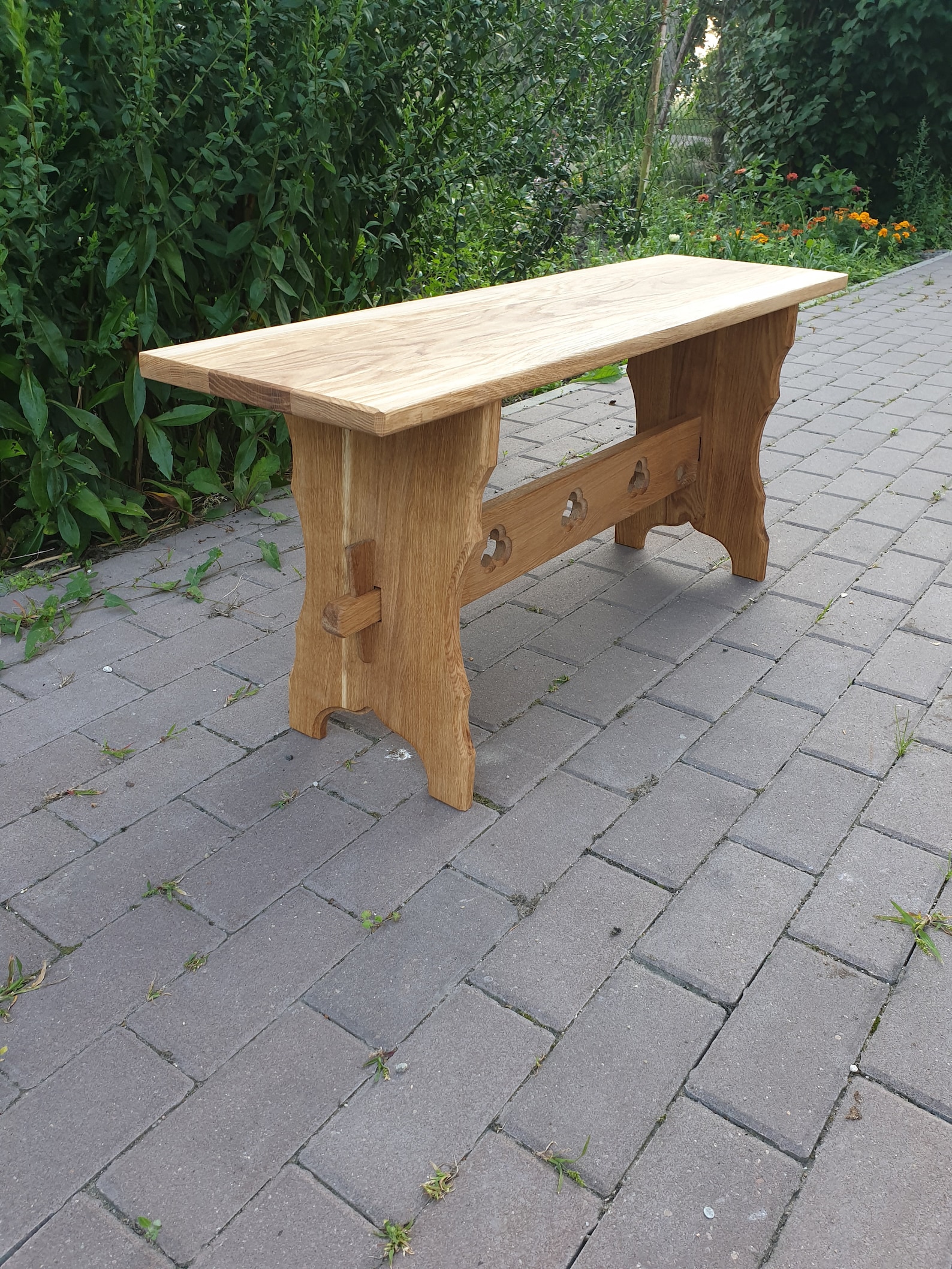 Medieval Wooden Bench - Etsy