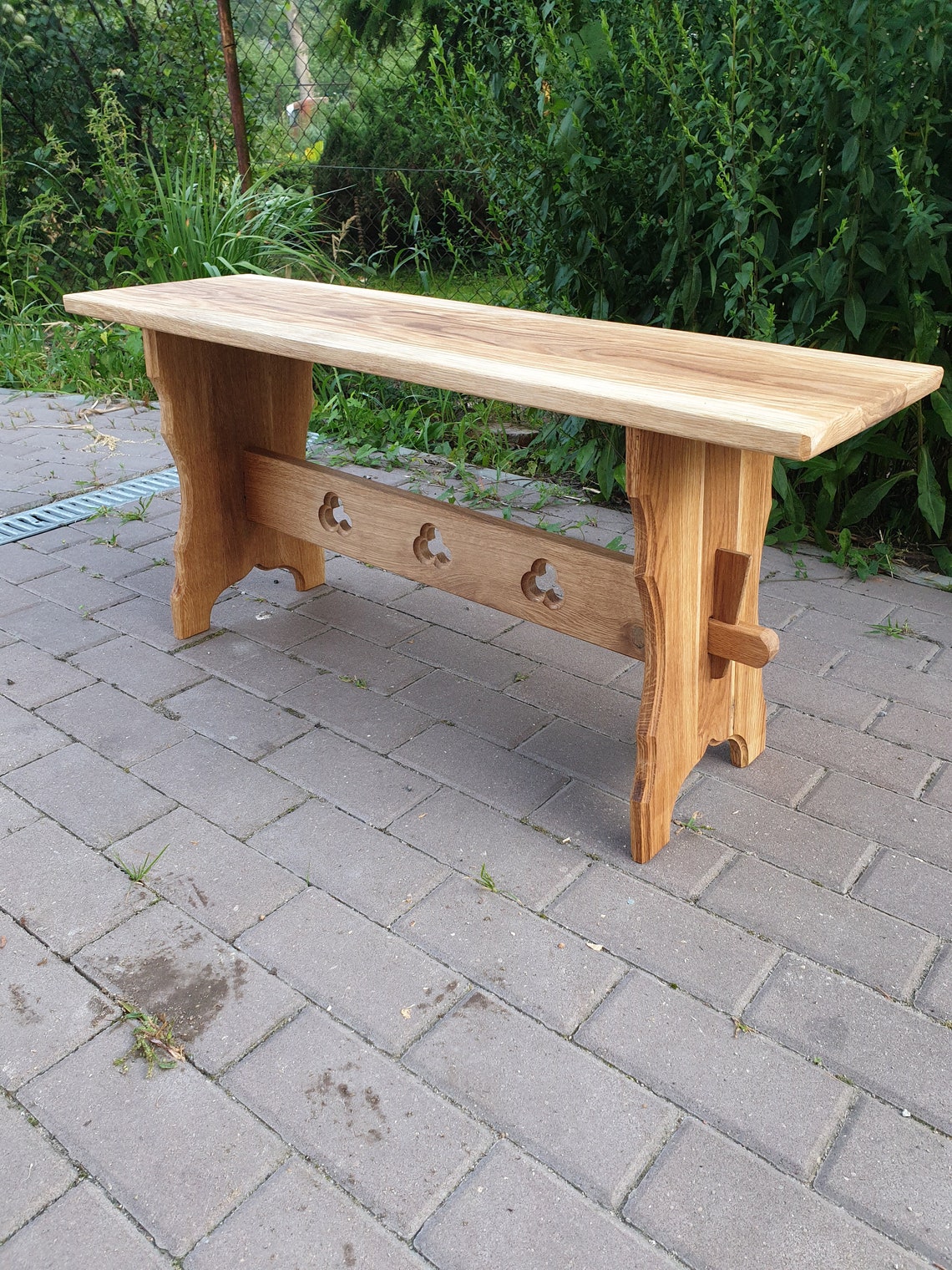 Medieval Wooden Bench - Etsy