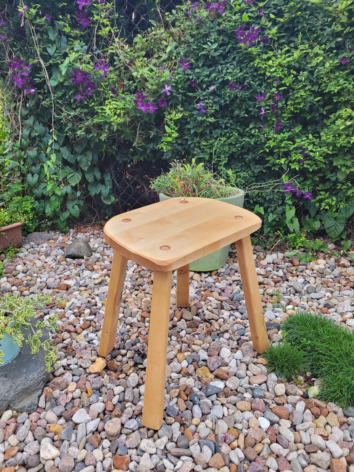 Medieval Viking Stool on 4 Legs - Etsy