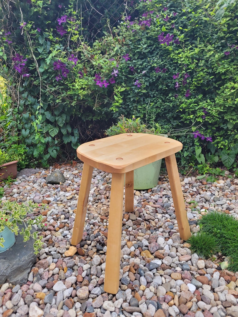 Medieval Viking Stool on 4 Legs - Etsy