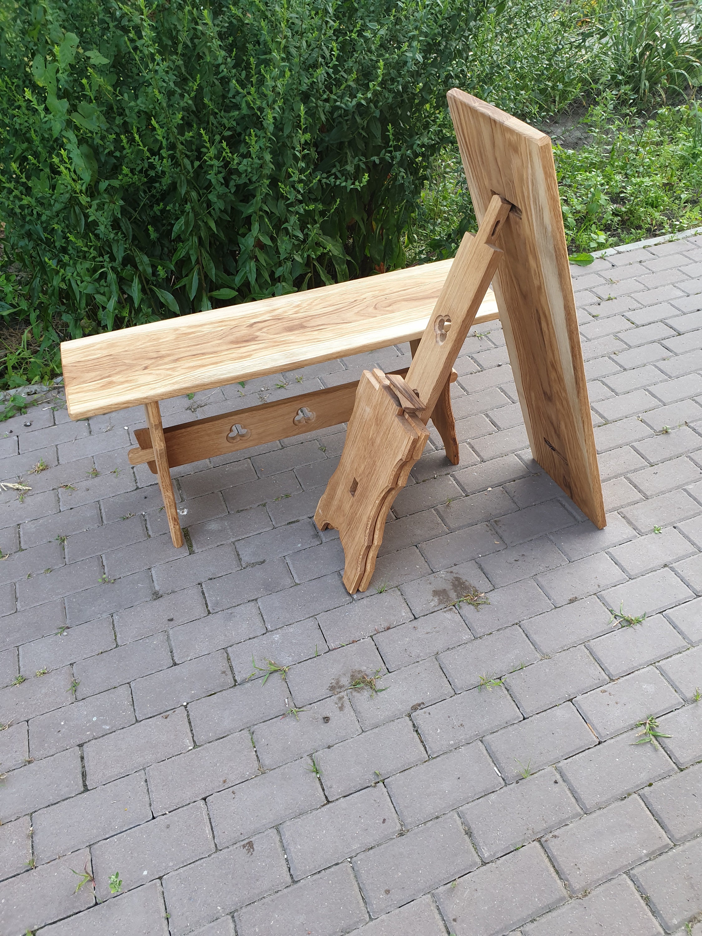 Medieval Wooden Bench - Etsy