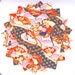 Japanese Yuzen Chiyogami Washi Paper - 14x14cm Japanese Fan Print in ...