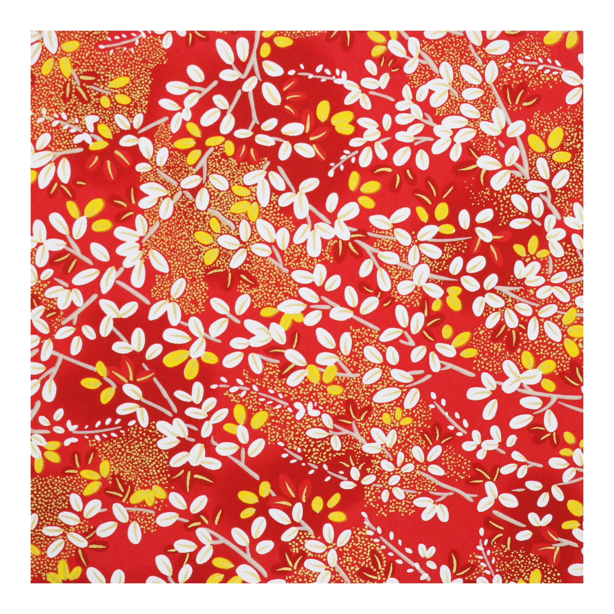 Japanese Yuzen Chiyogami Washi Paper 14x14cm White and | Etsy