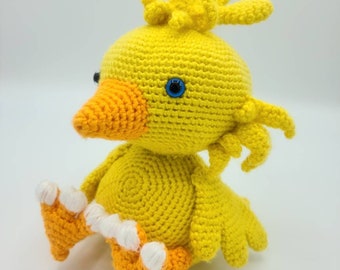 Cute Chibi Chocobo Amigurumi From Final Fantasy - Etsy