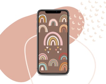 Rainbow Lock Screen - Etsy