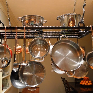 Classic Pot Rack (oil Rubbed Bronze) - Etsy