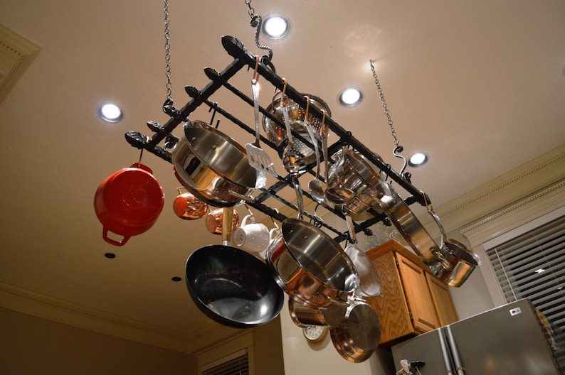 Classic Pot Rack (oil Rubbed Bronze) - Etsy