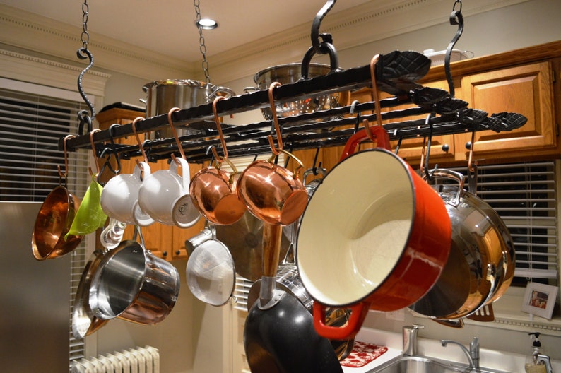 Classic Pot Rack (oil Rubbed Bronze) - Etsy