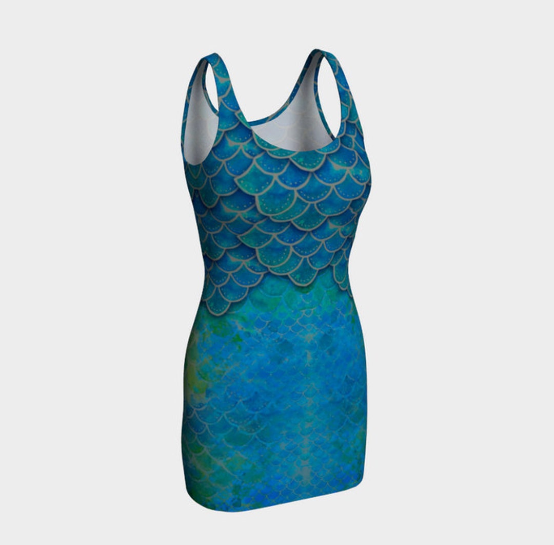 Mermaid Dress, Dragon Dress, Scales Dress, Mermaid Scale Dress, Dragon ...