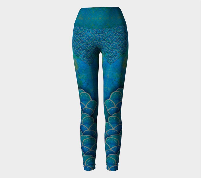Thigh High Dragon Scale Armour Eco Friendly Yoga Leggings - Etsy