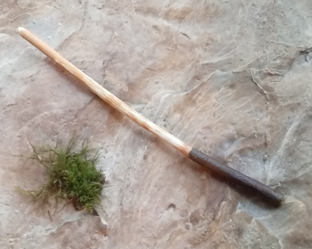 Black Alder Wand, Magic Wand, Hand Carved Wand, Witches Wand, Wand for ...