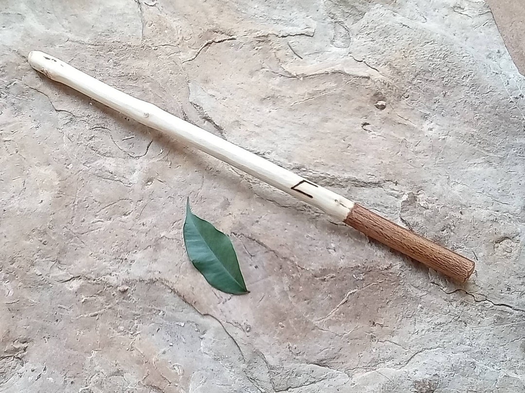 Maple Wand, Magic Wand, Hand Carved Wand, Witches Wand, Tool for ...