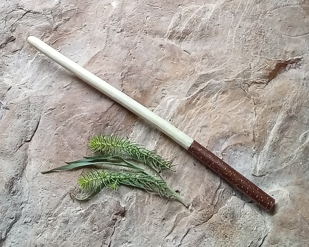 Hazel Wand, Magic Wand, Hand Carved Wand, Witches Wand, Tool for ...