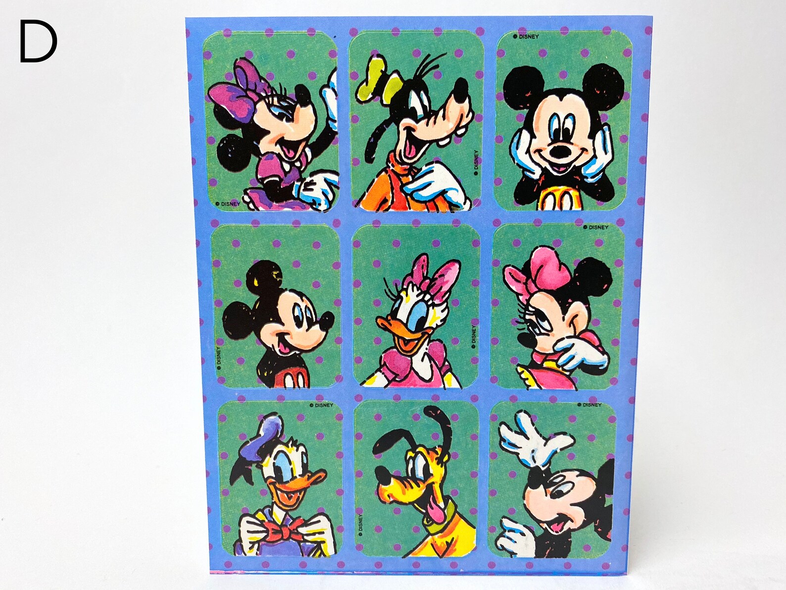 Vintage Mickey & Friends Sticker Sheets by Gibson - Your Choice ...