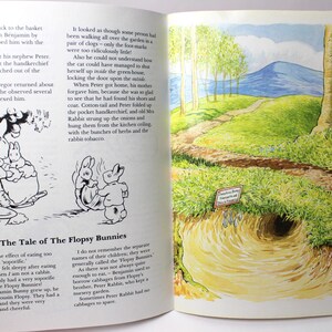 Vintage 1987 Peter Rabbit Sticker & Activity Book W/ Reusable Stickers ...