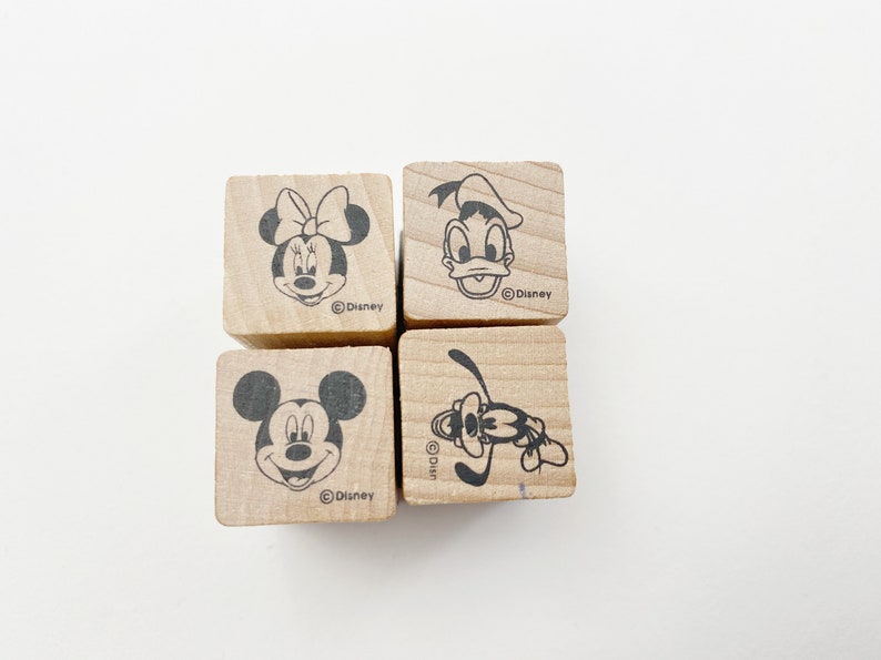 Vintage Disney Rubber Stamps Rubber Stampede All Night | Etsy