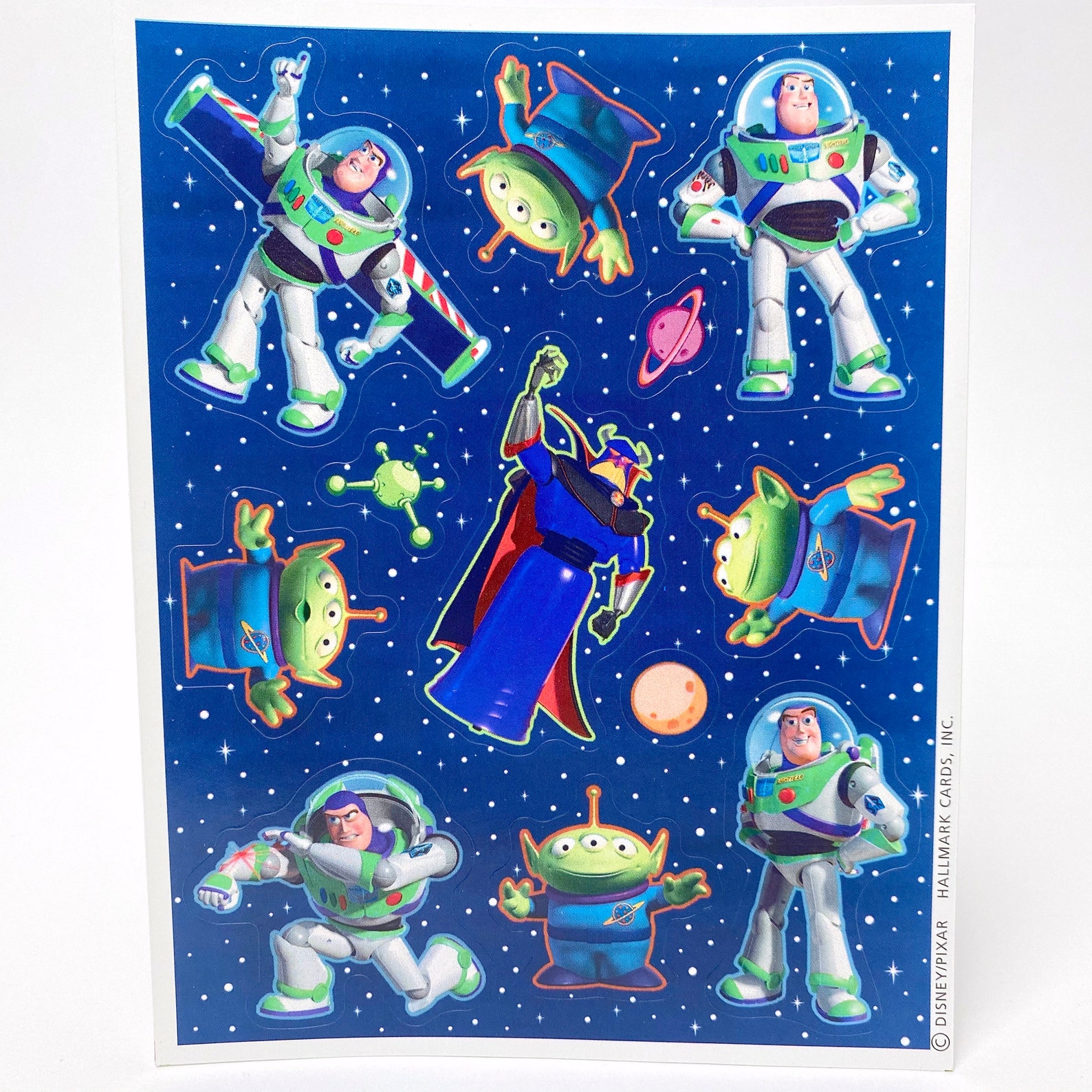 Vintage Toy Story Sticker Sheet by Hallmark Disney Pixar | Etsy