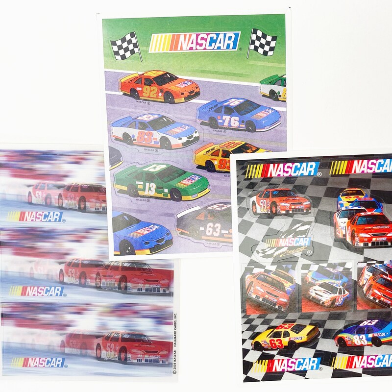 Nascar Stickers - Etsy