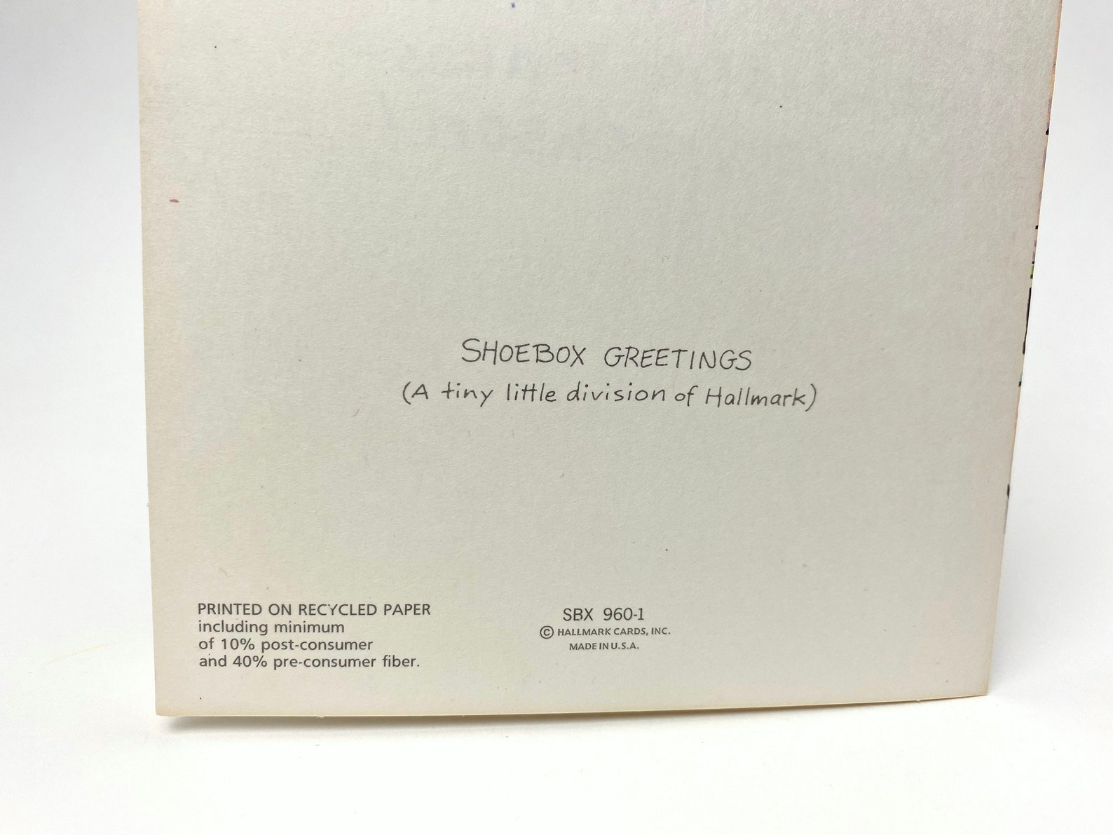 Vintage Shoebox Greetings Christmas Card Hallmark Happy - Etsy